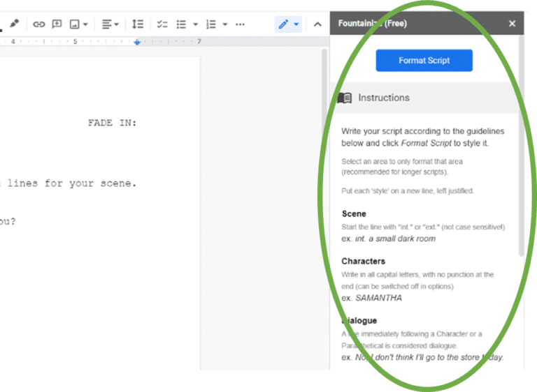 How to Write a Script Using Google Docs (Step-by-Step Guide) - Celtx Blog