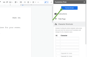 How to Write a Script Using Google Docs (Step-by-Step Guide) - Celtx Blog