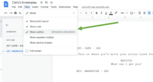 How to Write a Script Using Google Docs (Step-by-Step Guide) - Celtx Blog
