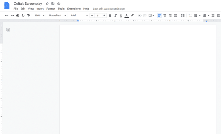 How to Write a Script Using Google Docs (Step-by-Step Guide) - Celtx Blog