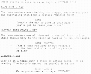 How to Write a Montage in a Script (With Formatting Tips) - Celtx Blog