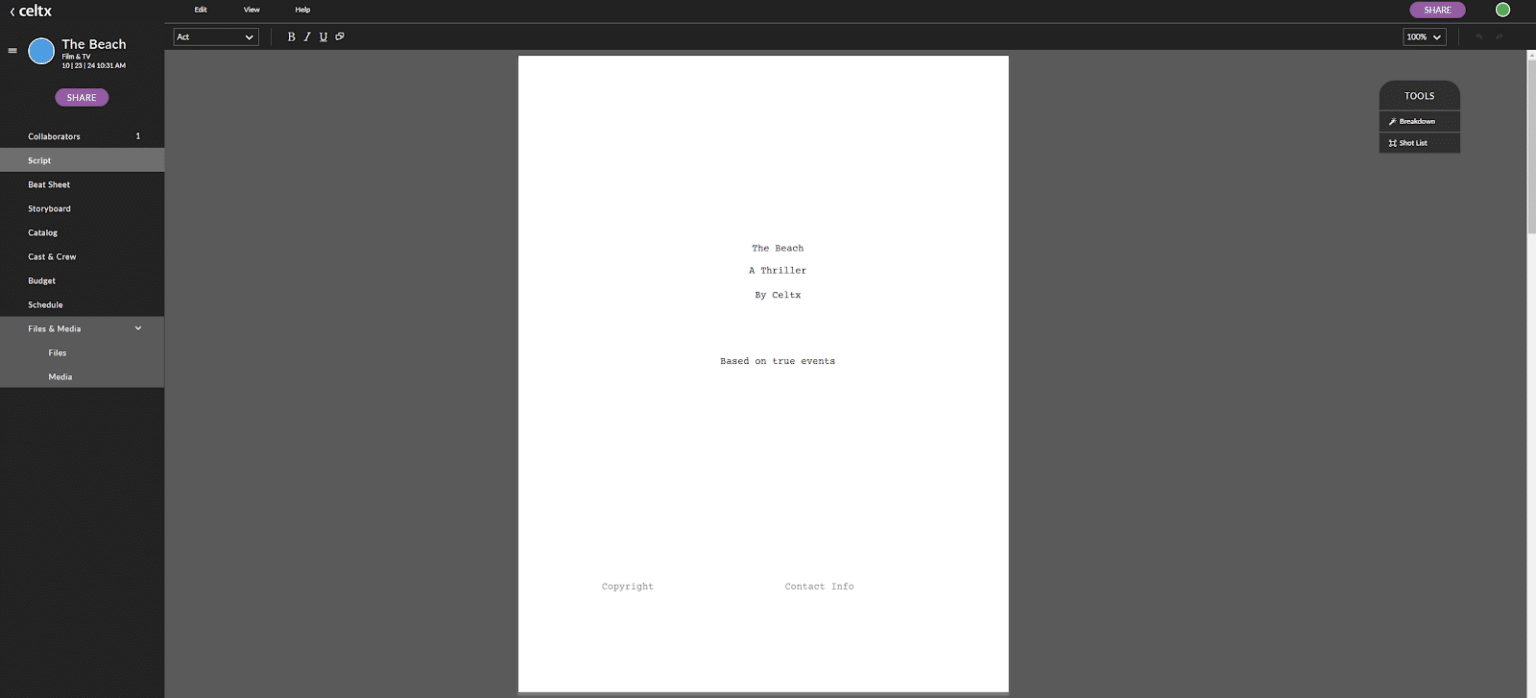 Celtx: More Than Just a Screenwriting Tool - Celtx Blog