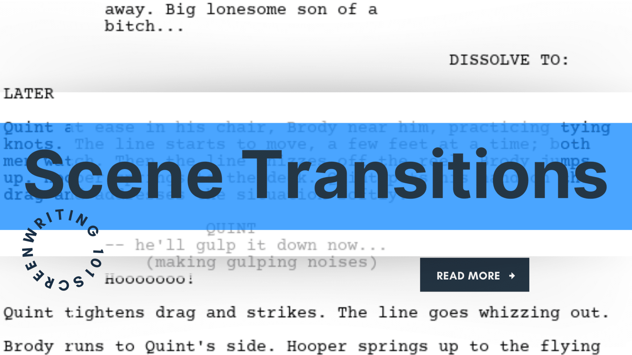 How to Write Scene Transitions: A Guide for Screenwriters - Celtx Blog