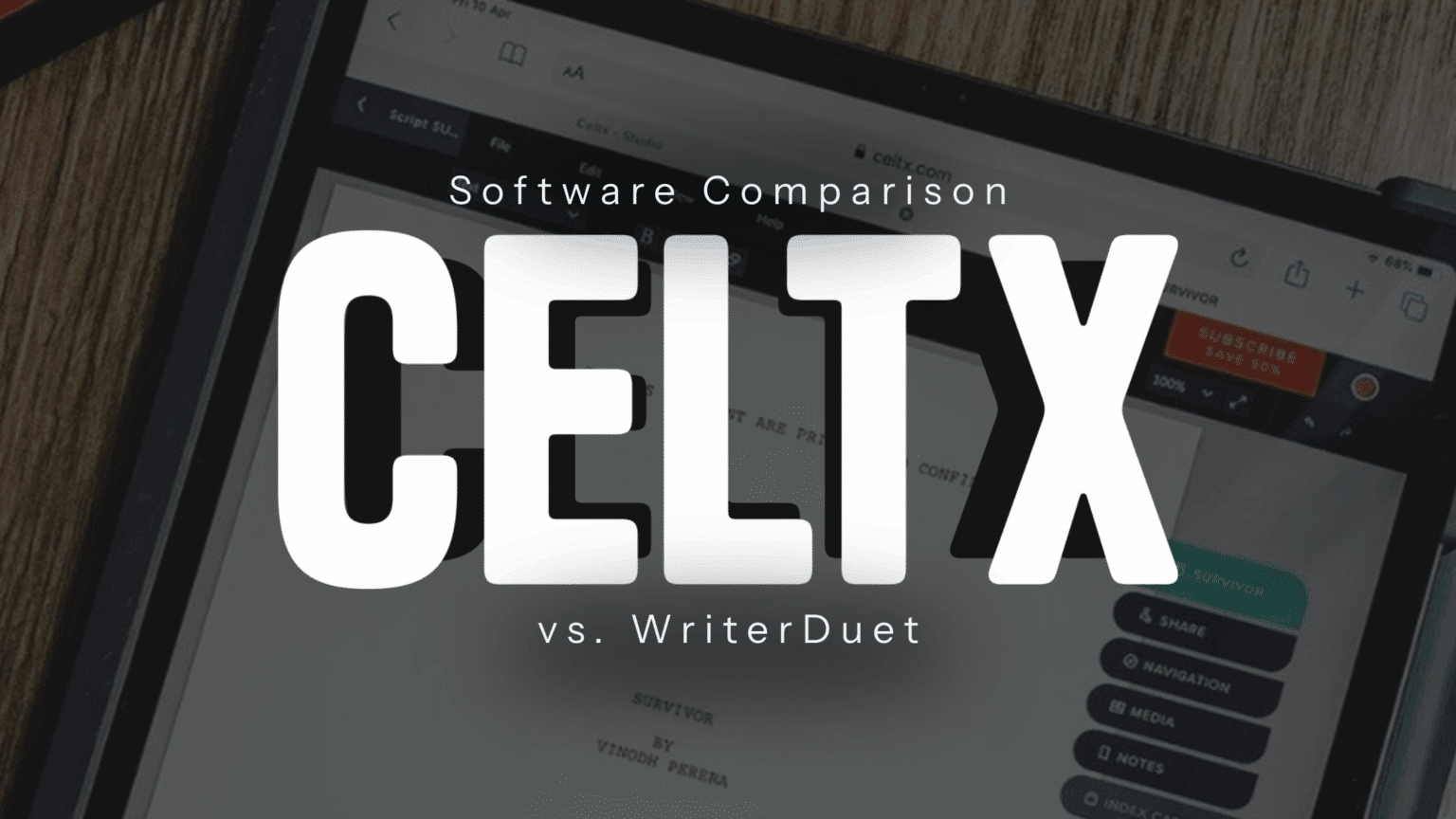Celtx vs. WriterDuet: The Best Screenwriting Software for Collaboration ...