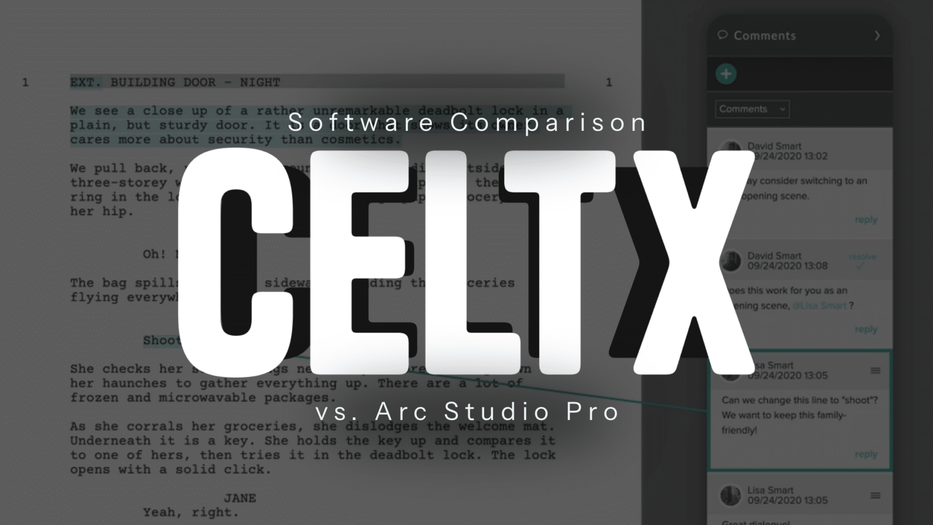 Celtx vs. Arc Studio Pro: The 2026 Screenwriting Software Comparison ...